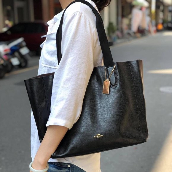 Coach | Bags | Nwt Coach Derby Tote Black F5866 | Poshmark